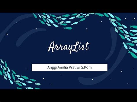 Arraylist Pada Java Netbeans YouTube