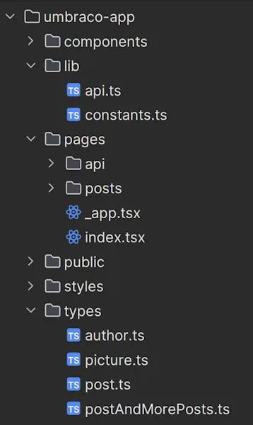 uncovering the next js example for umbraco kjac dev