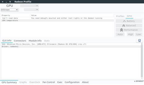 Amd Graphics How Do I Mount Debugfs Ask Ubuntu