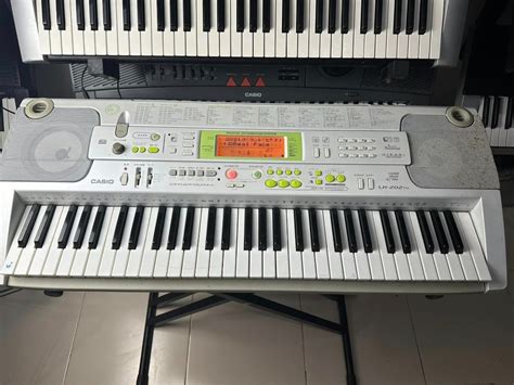 Casio Lk 202tv Piano Touch Response Keyboard Organ 61 Keys Hobbies And Toys Music And Media
