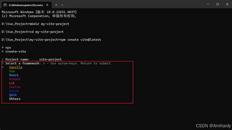 Vue 从零开始使用 Vite 创建 Vue 项目vite从项目入手实践教程 Csdn博客