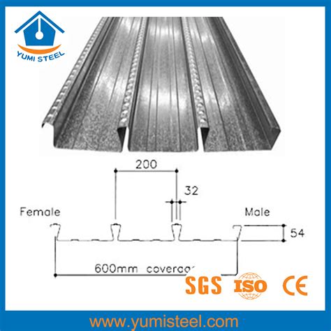 High Strength Steelmetal Deck Sheets For Steel Buildings Metal Deck