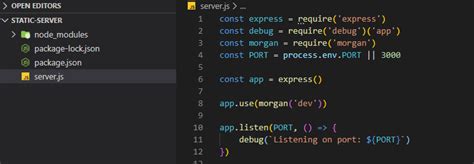 How To Create A Static File Server Nodejs Express By Santiago
