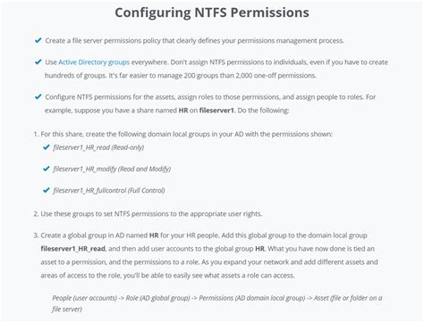 How To Manage Ntfs Permissions Windows Spiceworks Community