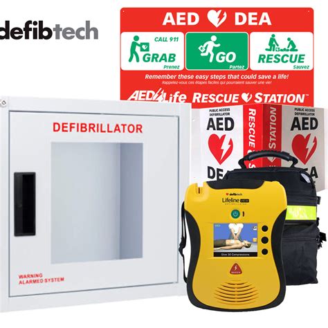 Defibtech Lifeline View Complete Package Aedshop