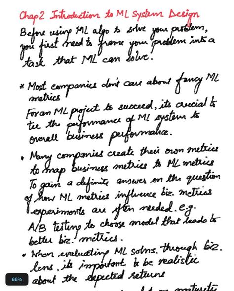 Ankit Mathur On Linkedin Notes Chapter 2 Designing Machine Learning Systems By Chip Huyen