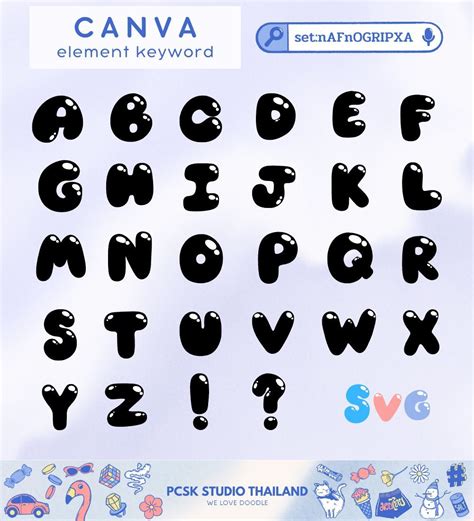 Svg Bubble Font Style Design Artofit Svg Bubble Font Style Design Artofit