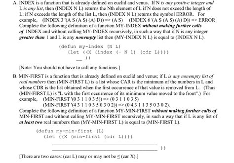 Language Lisp Using Information From A B C