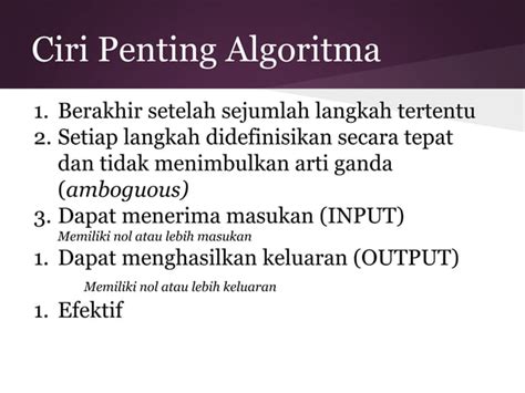 Pengertian Algoritma Pptx