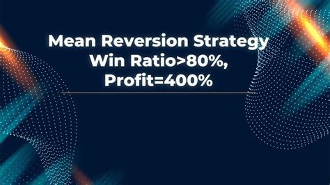 Mean Reversion Strategy Using Rsi Backtested With Python And Backtrader Youtube
