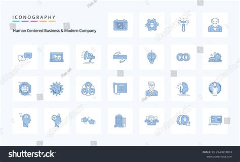 25 Human Centered Business Modern Company Stock Vector Royalty Free