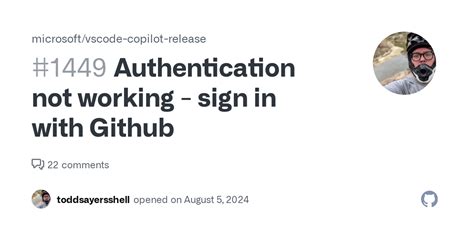 Authentication Not Working Sign In With Github · Issue 1449