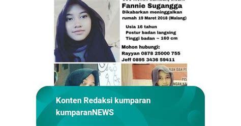 4 Hari Meninggalkan Rumah Gadis Asal Malang Ini Dicari Keluarga