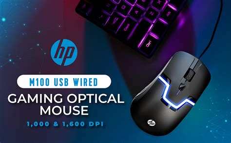 Hp Wired Rgb Gaming Mouse High Performance Mouse With