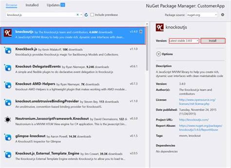 Validation Form With Knockoutjs