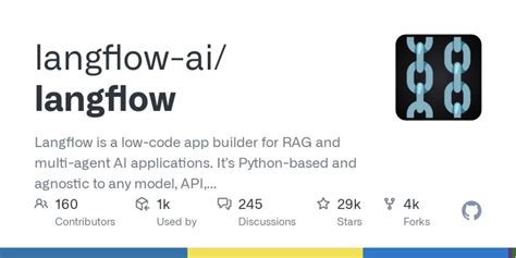 Chris Walsh On Linkedin Github Logspace Ailangflow ⛓️ Langflow Is A Dynamic Graph Where Each