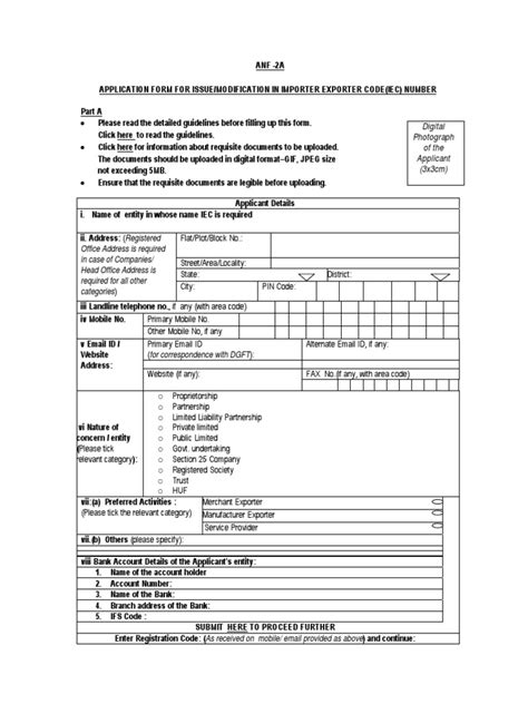 Dgft File Procedure Pdf Business