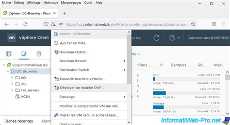 Deploy SexiGraf On VMware VSphere 6 7 To Generate Graphics For Your ESXi Hosts And VCSA VMware