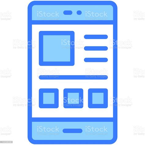 레이아웃 아이콘 사용자 인터페이스 벡터 일러스트레이션 라인 아트 스타일의 간단한 벡터 기호 및 트렌디 한 기호로 디자인 및 웹