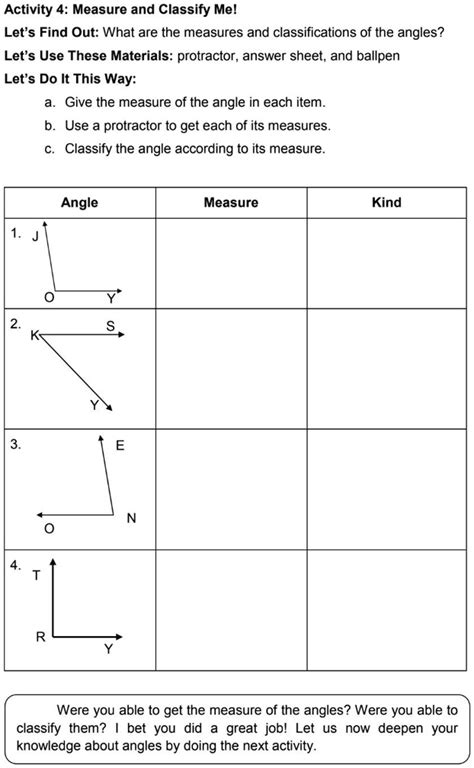SOLVED Measure And Classify Activity Measure And Classify Mel Let S Find Out What Are The