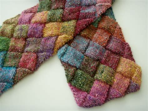 Entrelac Scarf