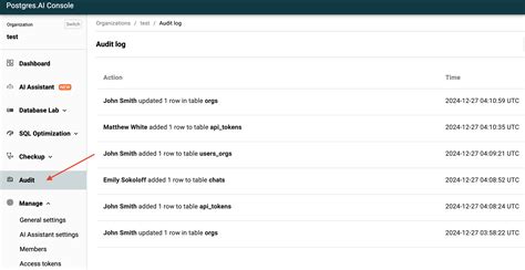 Audit Logs And Siem Integration Postgresai