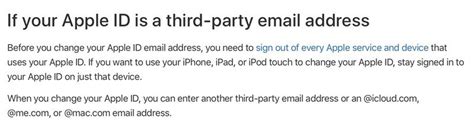 Apple Now Letting Apple IDs With Third Party Email Addresses Be Updated To Apple Email Addresses