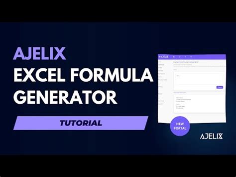 Excel Formula Generator For Formula Writing With AI Bot Ajelix