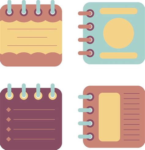 Cute Notebook Vector Art Icons And Graphics For Free Download