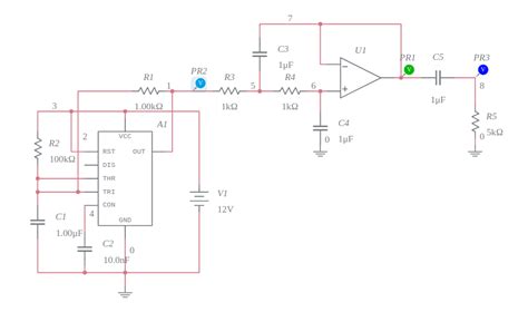 Sine Wave Generator Multisim Live
