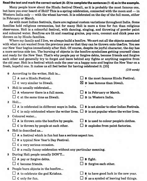 Reading Test Online Exercise For Pre Intermediate Reading Test Intermediate Reading English