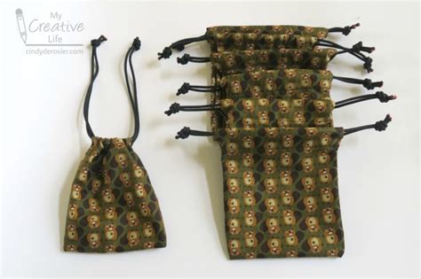 How To Sew A Drawstring Bag Fun Family Crafts