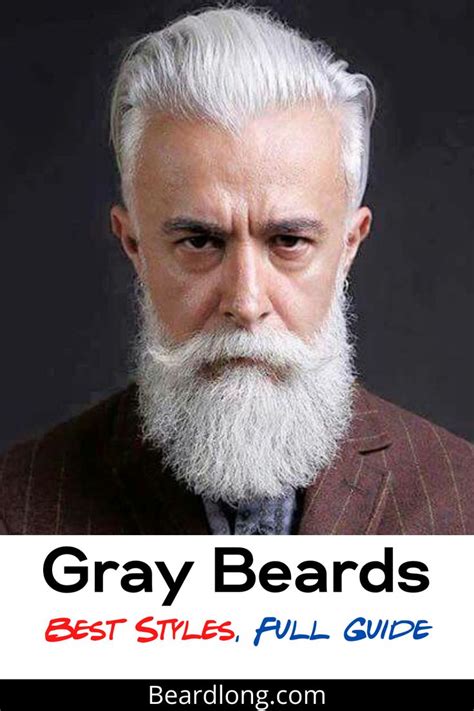 Gray Beards Best Styles Full Guide Grey Beards Beard And Mustache
