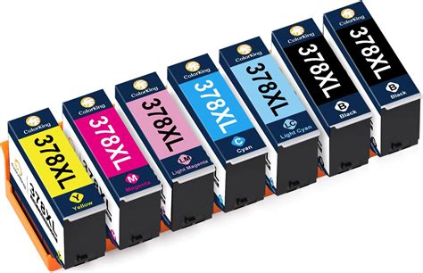 Colorking 378 378xl Compatible For Epson 378 Ink Cartridges For Epson
