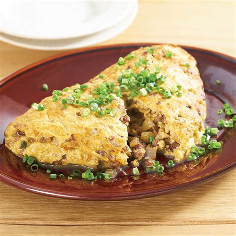 ひき肉と玉ねぎのオムレツ｜だいどこログ 生協パルシステムのレシピサイト