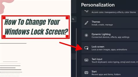 How To Customize The Windows Lock Screen Windows Tips How To