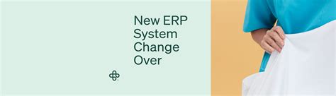 Customer Service Update New ERP System Change Over