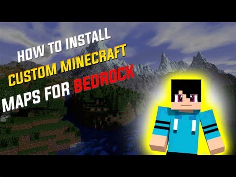 How To Install Custom Minecraft Maps BEDROCK YouTube
