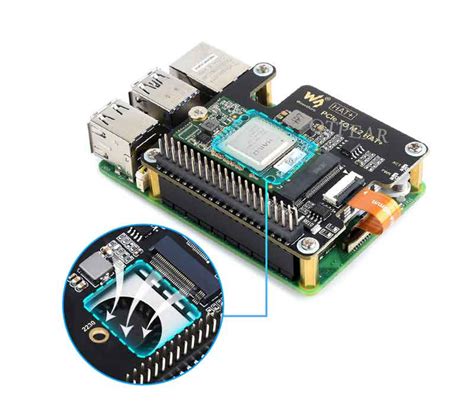 Raspberry Pi 5 Ai Kit Hailo8 26tops Pcie To M 2 Nvme Hat Plus For Pi5