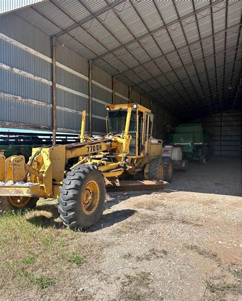 1996 John Deere 770bh Motor Grader For Sale 13 000 Hours Belleville