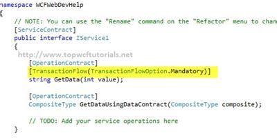 Handling Transaction In WCF CodeProject