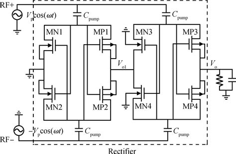 The Schematic Of Rectifier Download Scientific Diagram