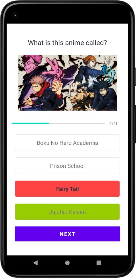 GitHub Attadeep MyQuizApp This Is A Anime Quiz App