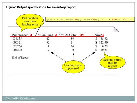 Input Output Management In C Programming Pptx