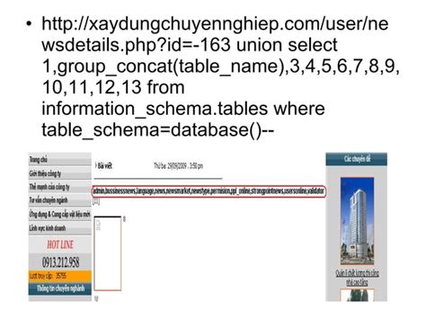 Sql Injection Demo It