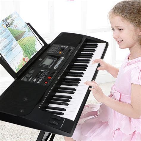 Factory Keyboard Musical Instruments With Teaching Model Memory Record Metronome Sustain 61keys