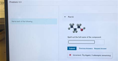Solved Problem 3 3Part AName Each Of The Following Spell Out Chegg Com