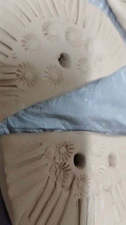 도자기 목걸이를 만들었어요 이젠 유약을 바르고 두 번 구워요 Youtube