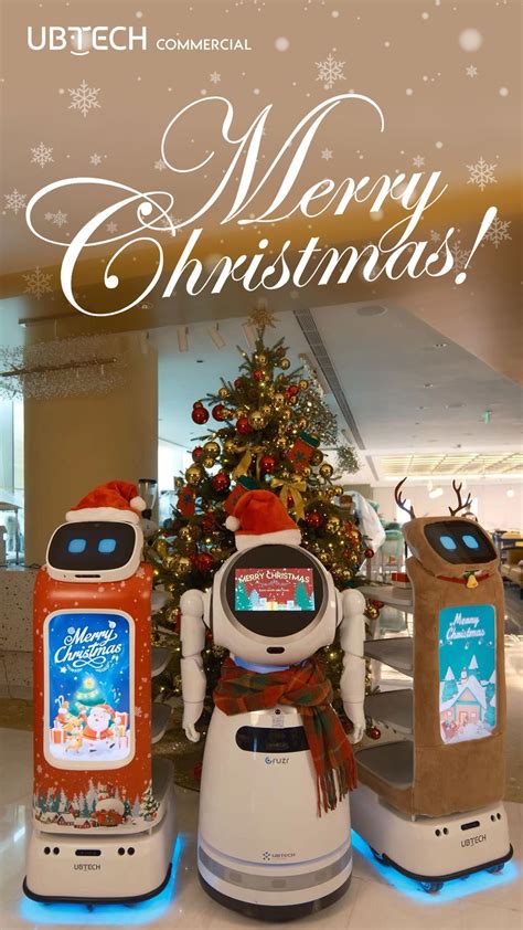 Ubtech Commercial Robots On Linkedin Ubtech Robots Festivecelebration Christmas