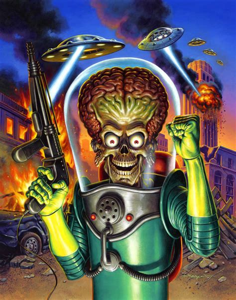 Mars Attacks Movie Poster